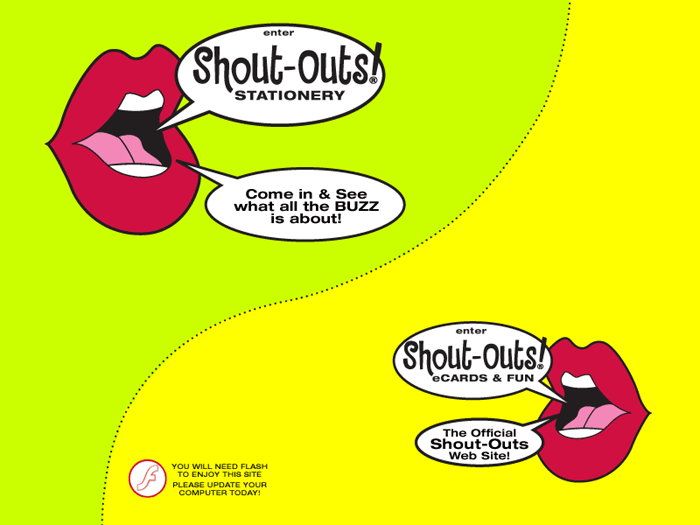 Welcome to Shout-Outs.com! - Stationery and eCards with Flavor!